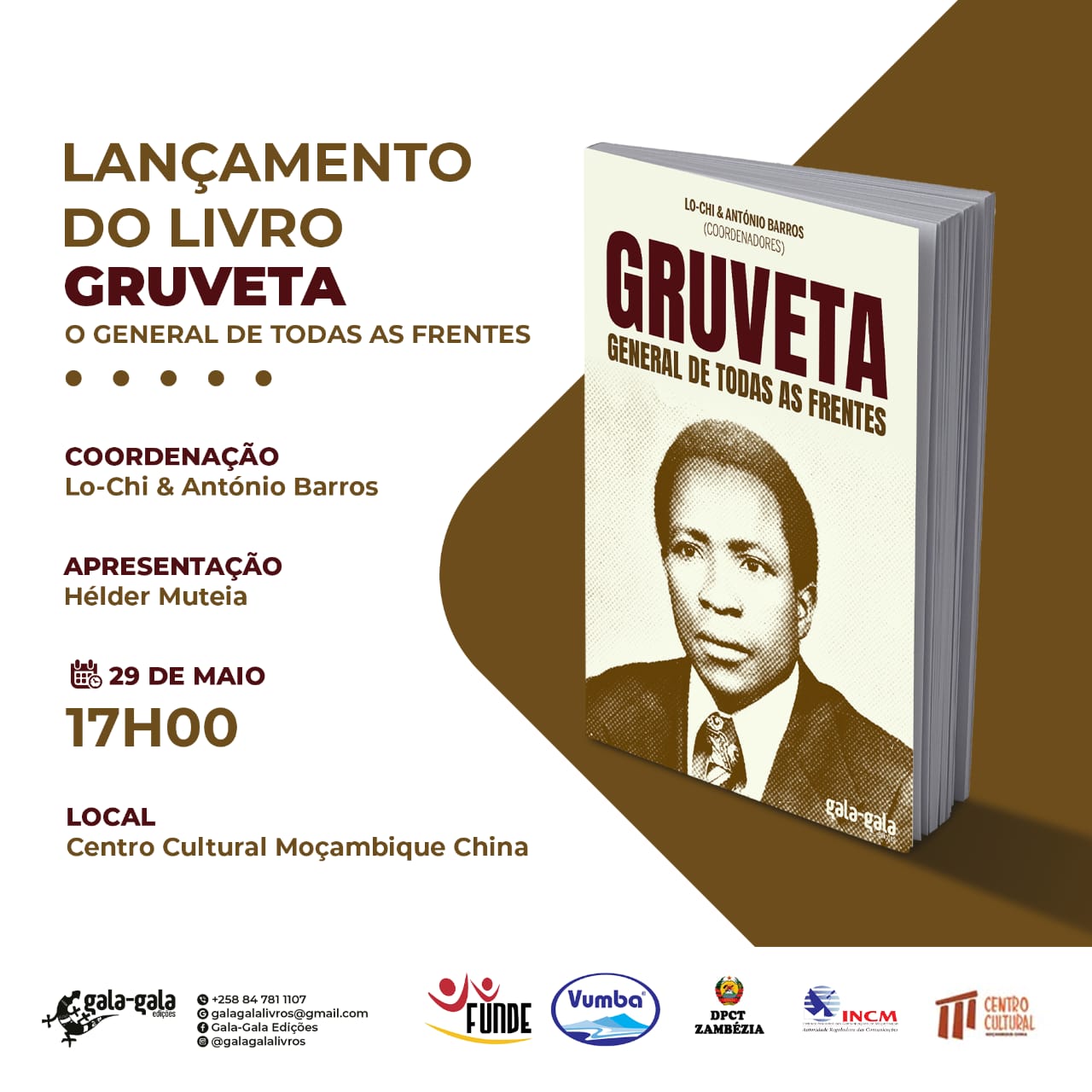 Livro “Gruveta – O general de todas as frentes” será lançado em Maputo ...